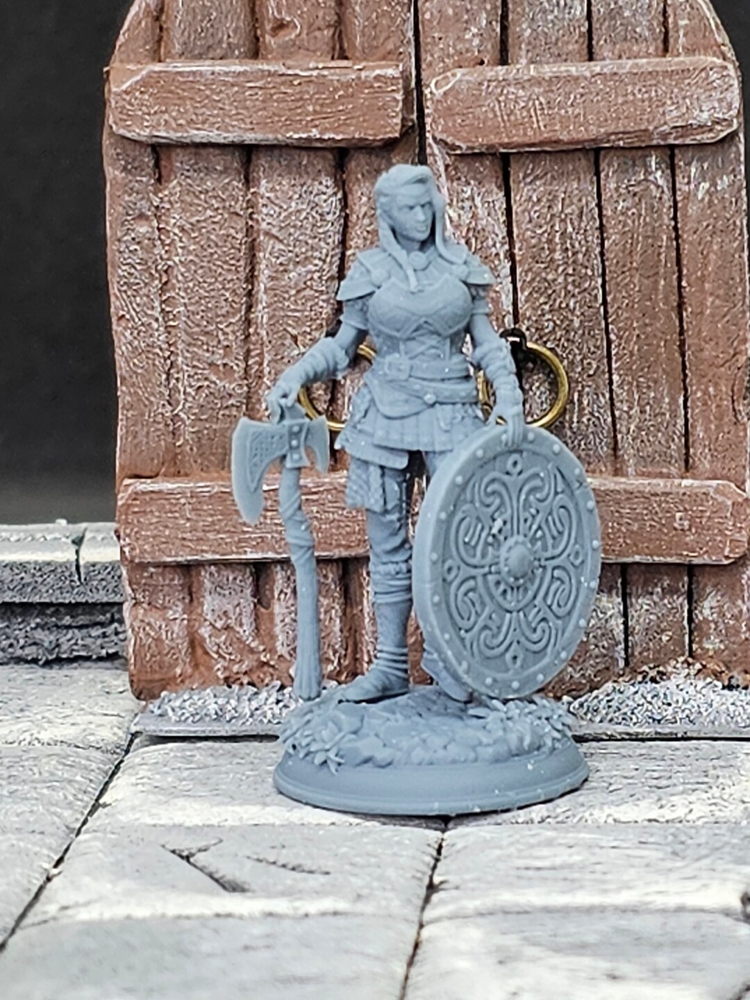 Freya the Feared From DM Stash, Warrior, Female, 32mm Miniature - Etsy