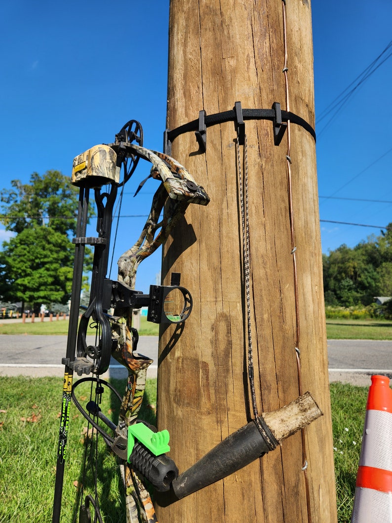 Saddle Hunting Gear Hanger Bow Hook With 3 Gear Hooks Deer - Etsy