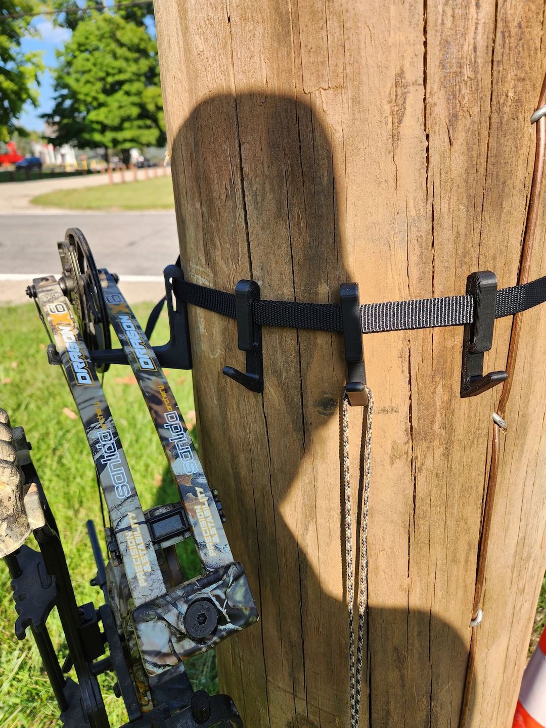 Saddle Hunting Gear Hanger Bow Hook With 3 Gear Hooks Deer - Etsy