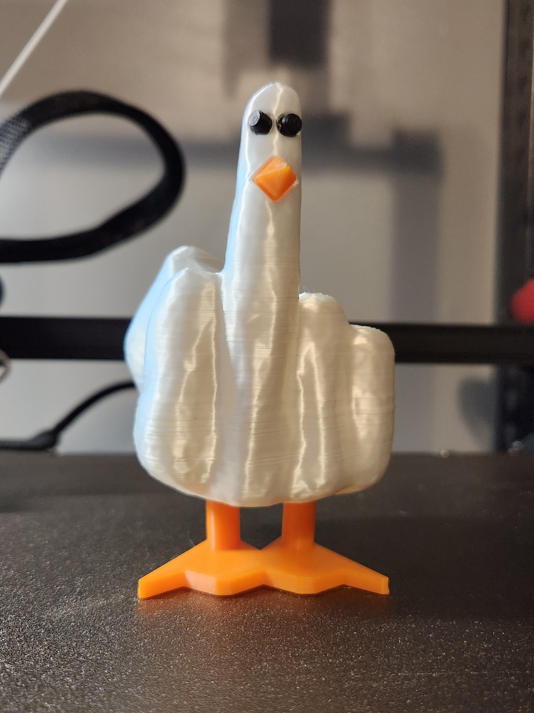 Duck You 3d Printed Statue - Etsy