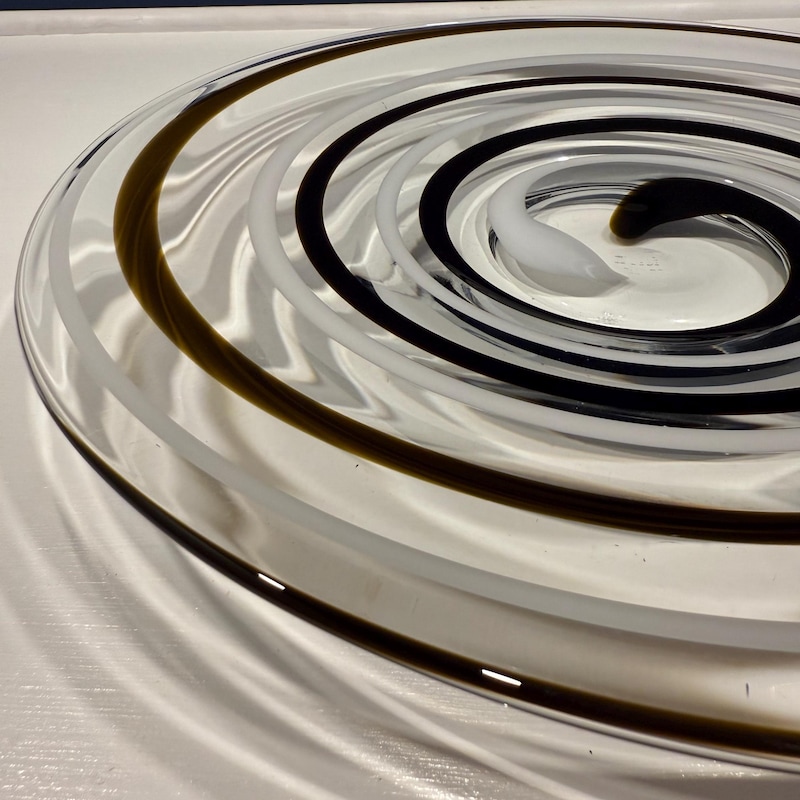 Swirl Art Glass - Etsy