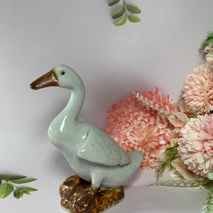 Vintage 1890s Goose Figurine Porcelain Art Antique Rare Chinese 19th ...