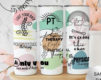 Physical Therapist Tumbler PT Gifts Physical Therapy Gifts - Etsy
