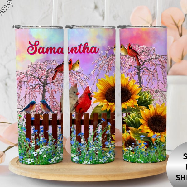 Cardinal and Straw - Etsy