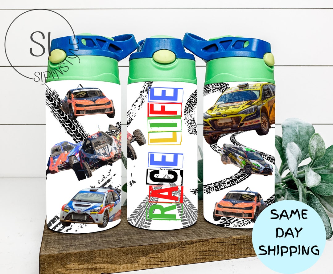 Race Life Tumbler, Racer Kids Bottles, Race Life 12 Oz Kids Bottle ...