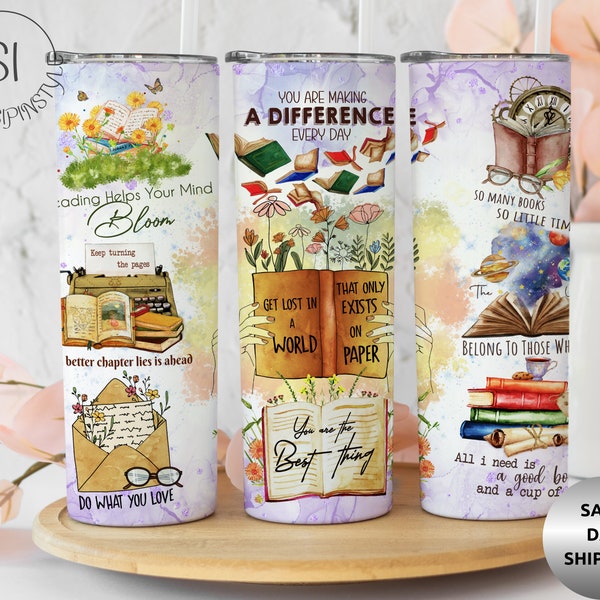 Book Lover Cup - Etsy