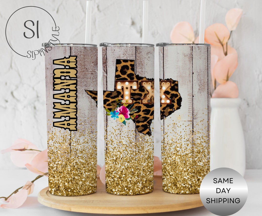 Texas Tumbler Personalized Cup, Texas Gifts, Personalized Texas Cup ...