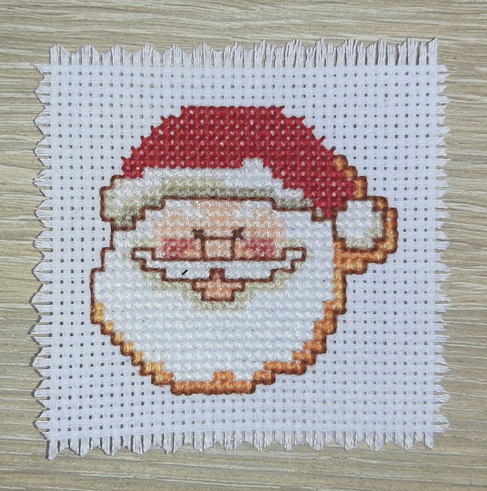 Santa Cross Stitch - Etsy