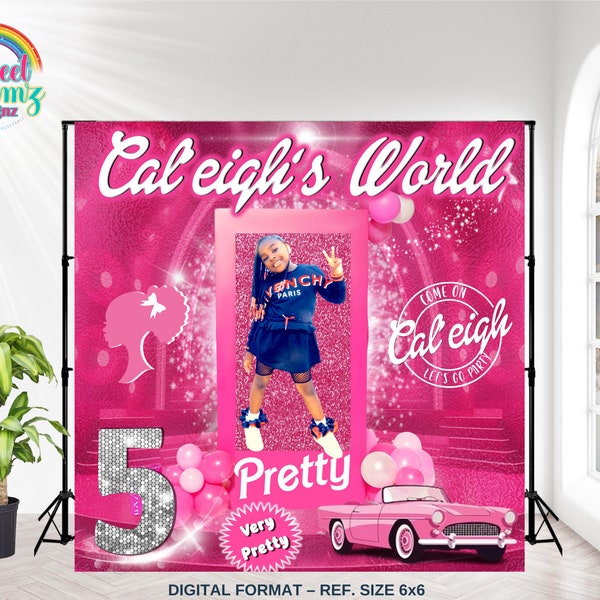 Barbie Banner - Etsy