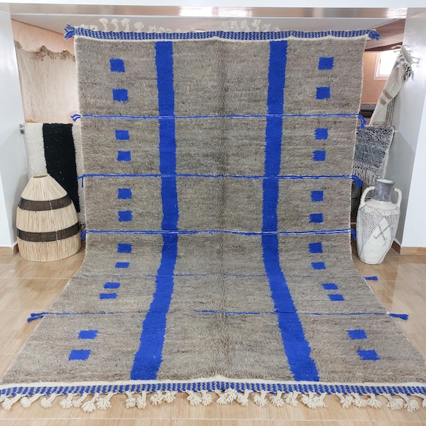 Blue Moroccan Rug - Etsy