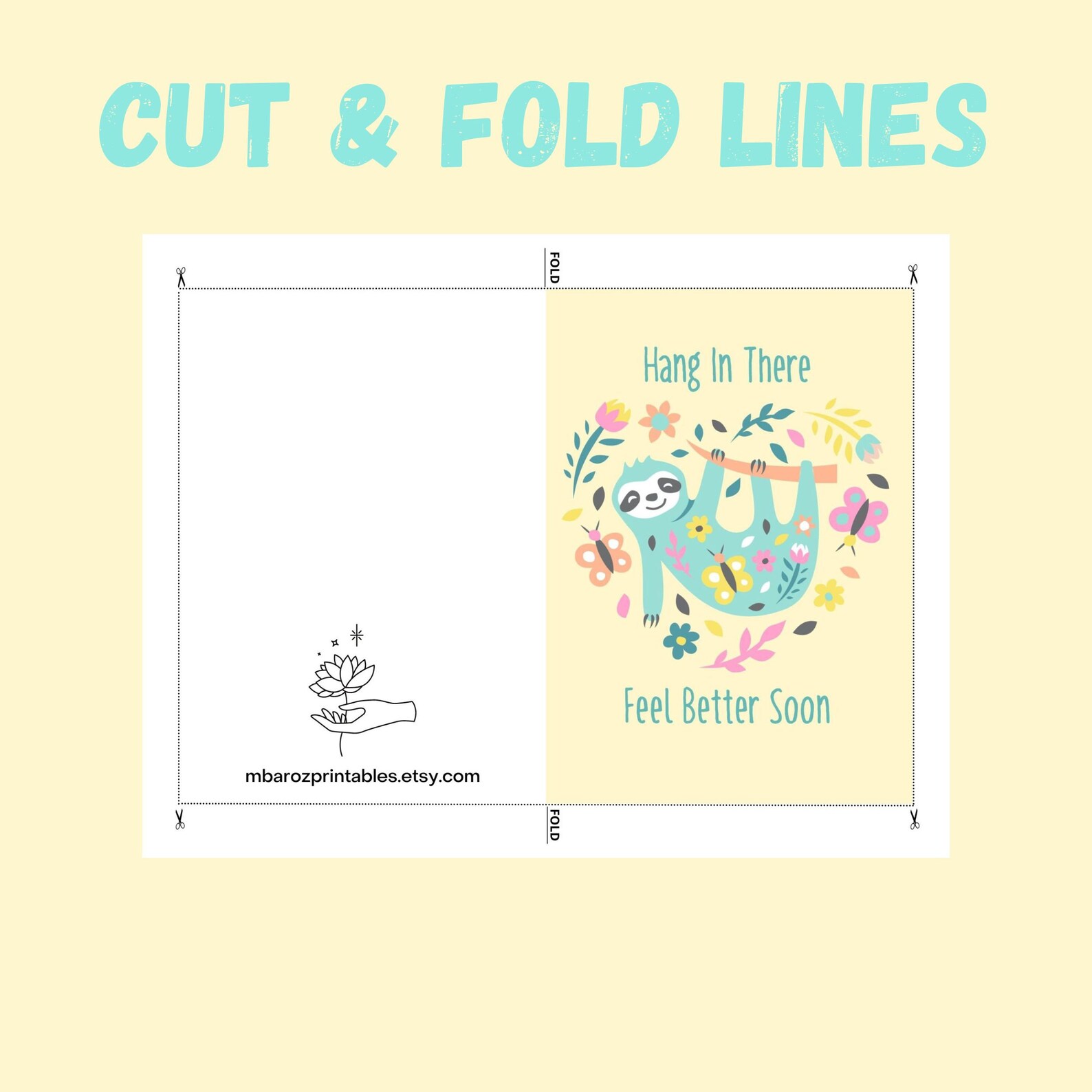 Get Well Greeting Card, Hang in There, Feel Better Card, Cancer ...