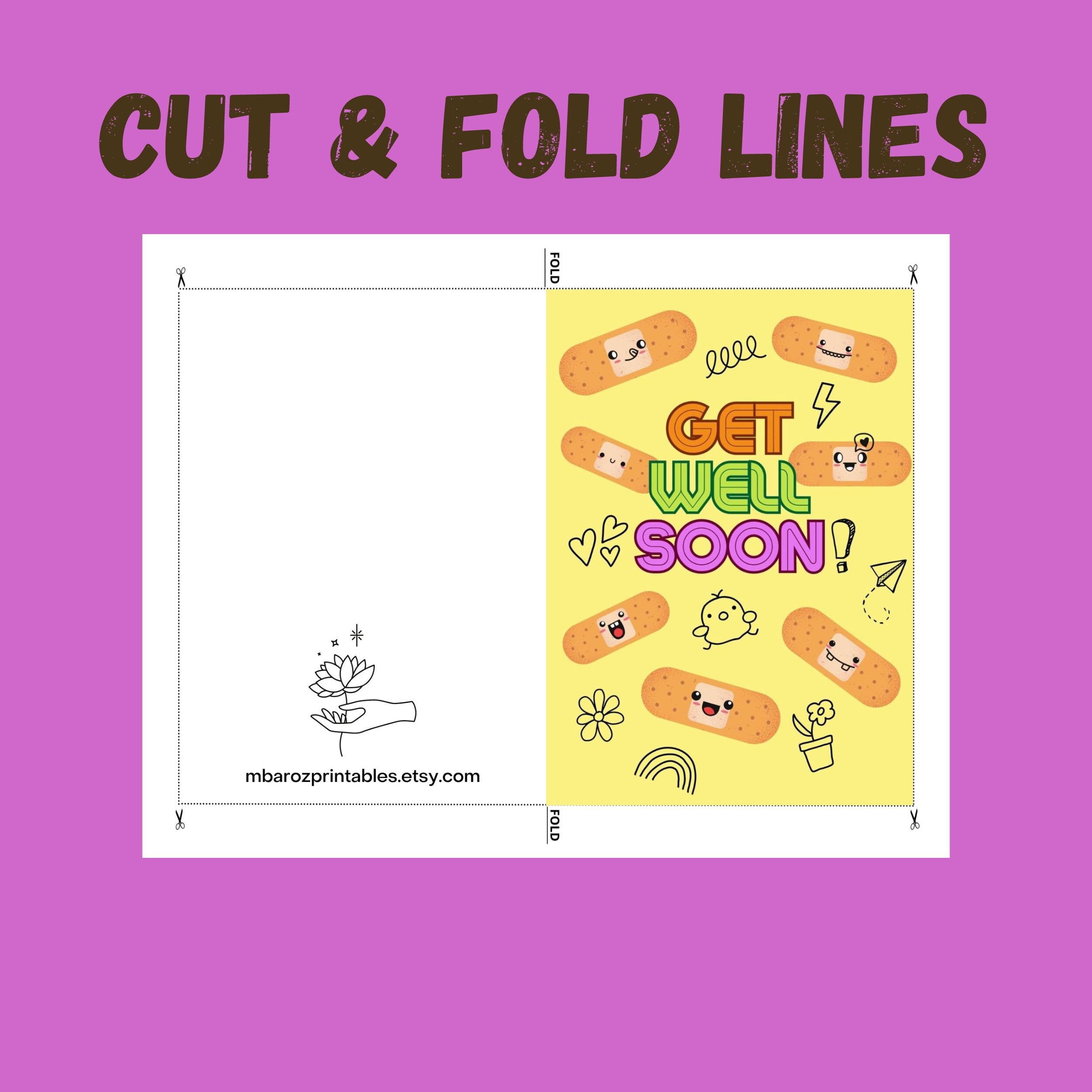 Get Well Greeting Card, Feel Better Card, Cancer Card, Recovery Card ...