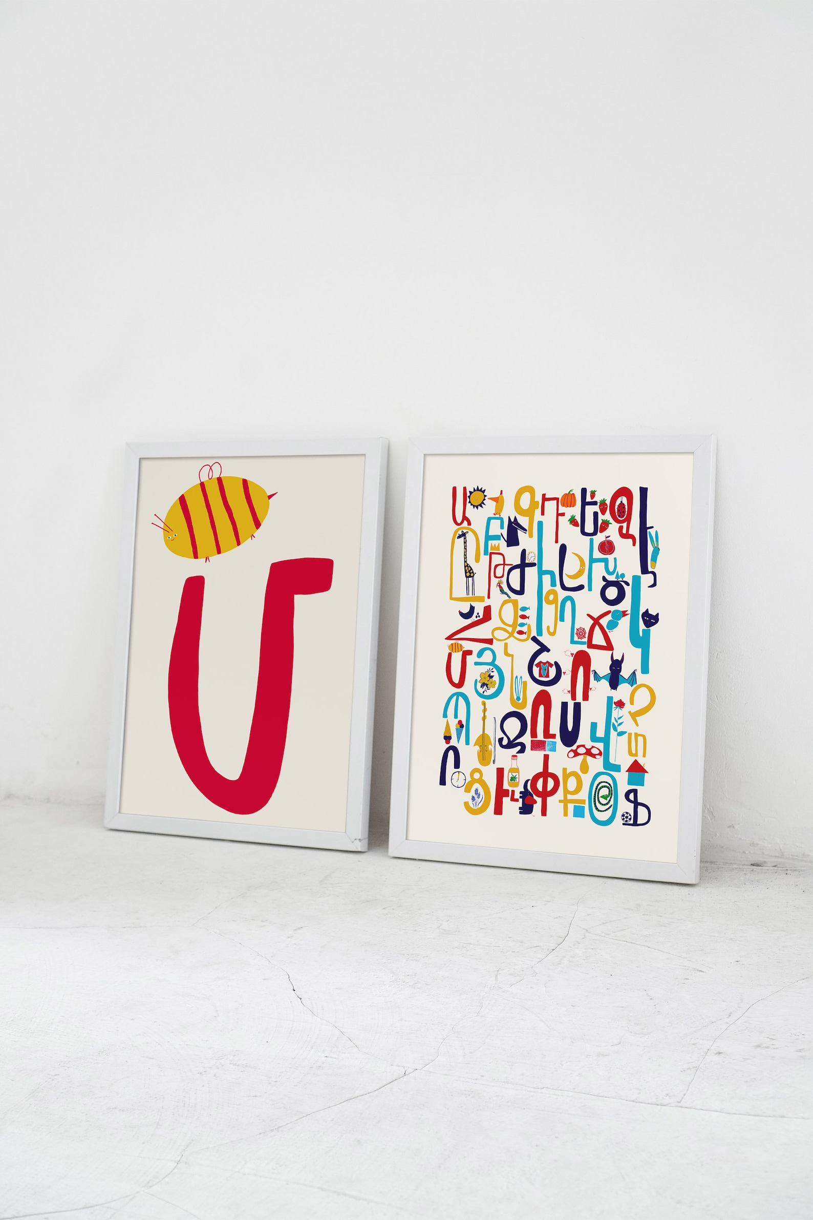 Armenian Alphabet Poster Armenian Nursery Decor Alphabet - Etsy
