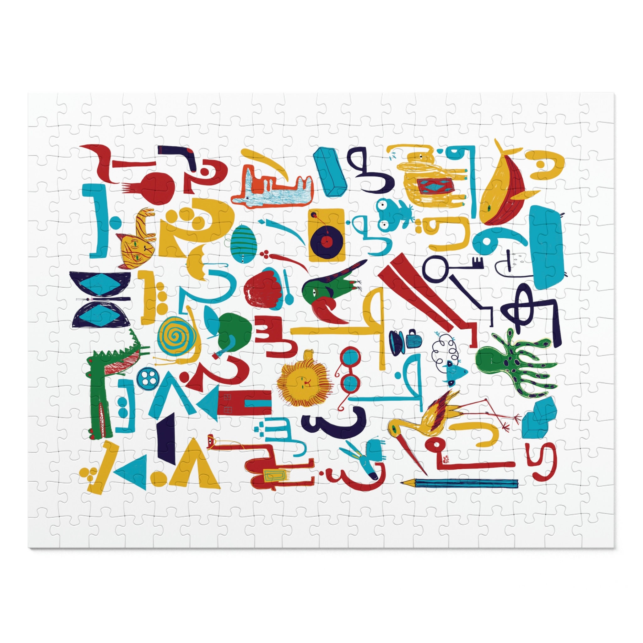 Persian/farsi Alphabet Puzzle, Persian/farsi Language Learning, Persian ...