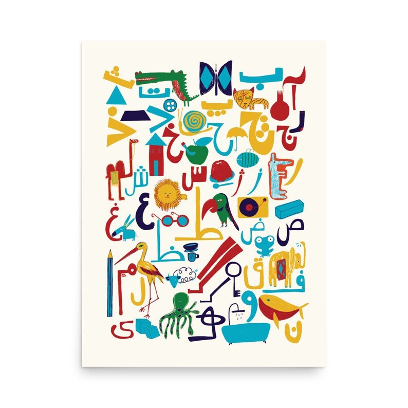 Persian/farsi Art Poster Persian/farsi Alphabet Poster for - Etsy Australia
