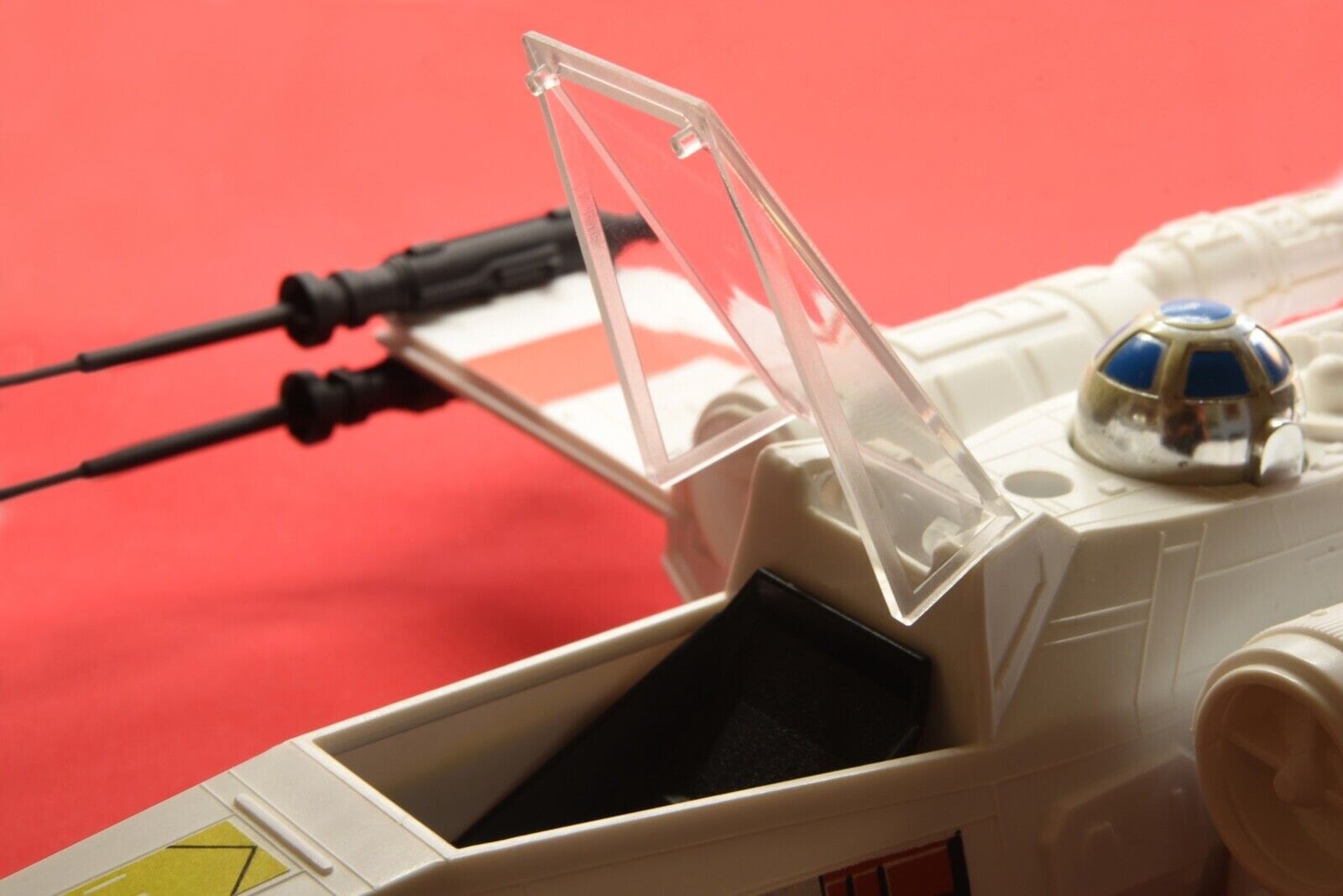 1977-78 Kenner STAR WARS X-WING Fighter Cockpit Canopy Part Only ...