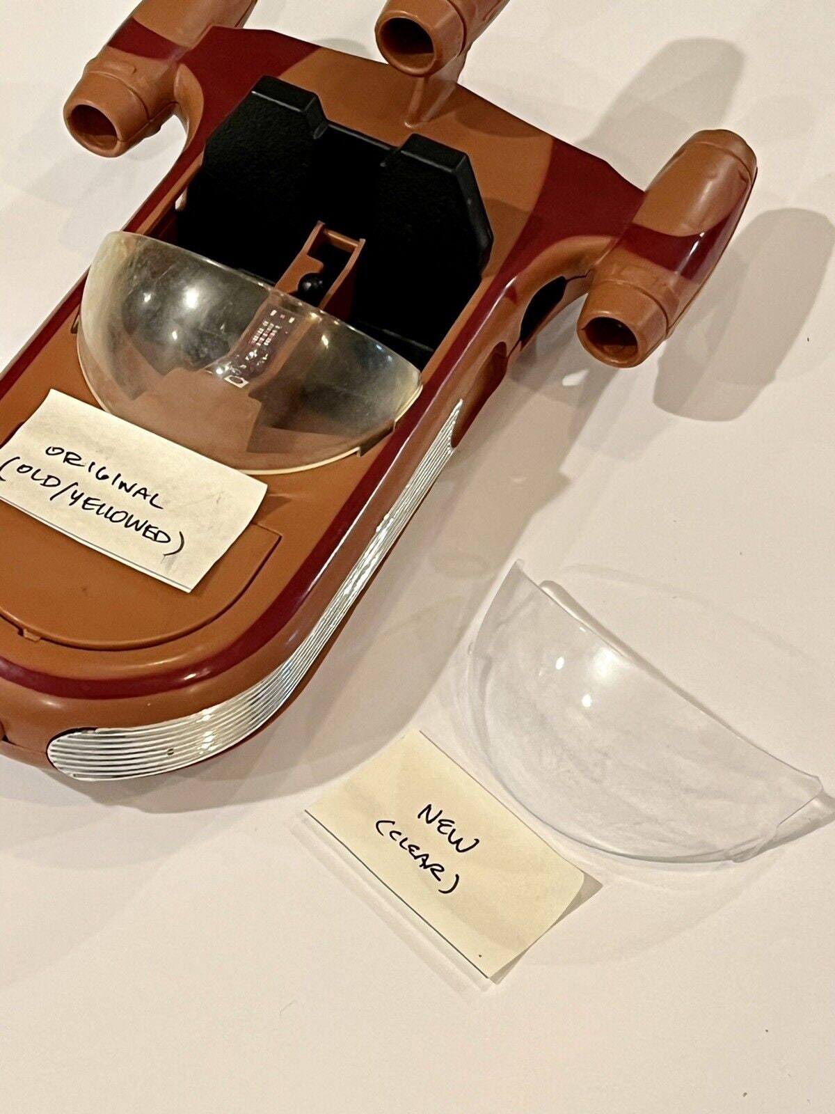 1977 Vintage Kenner Star Wars LANDSPEEDER COCKPIT WINDSHIELD Only ...