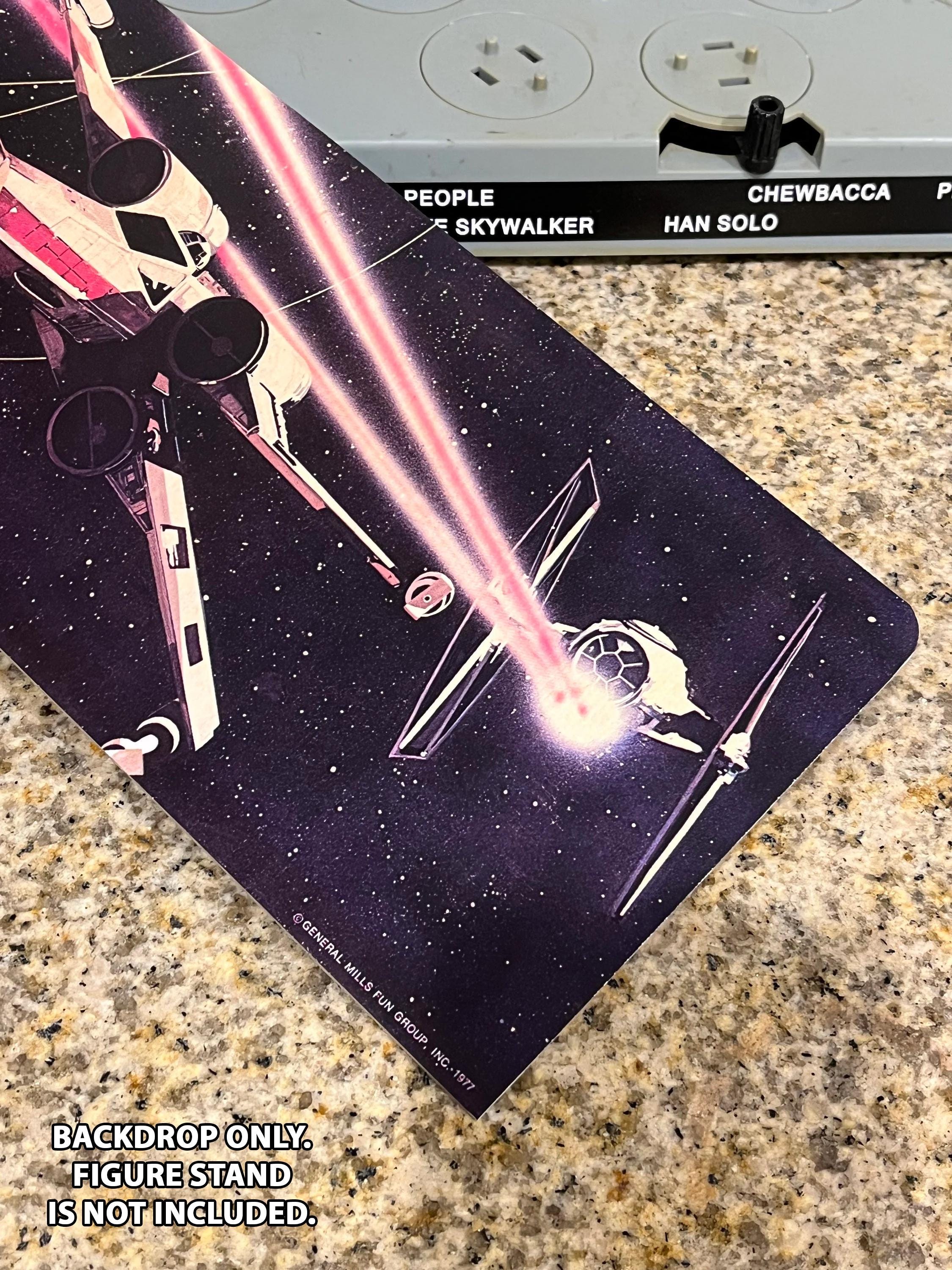 Vintage Star Wars 12-figure Display Stand Backdrop – Reproduction - Etsy