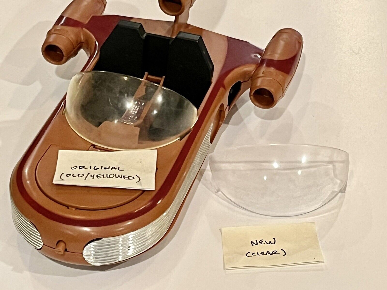 1977 Vintage Kenner Star Wars LANDSPEEDER COCKPIT WINDSHIELD Only ...