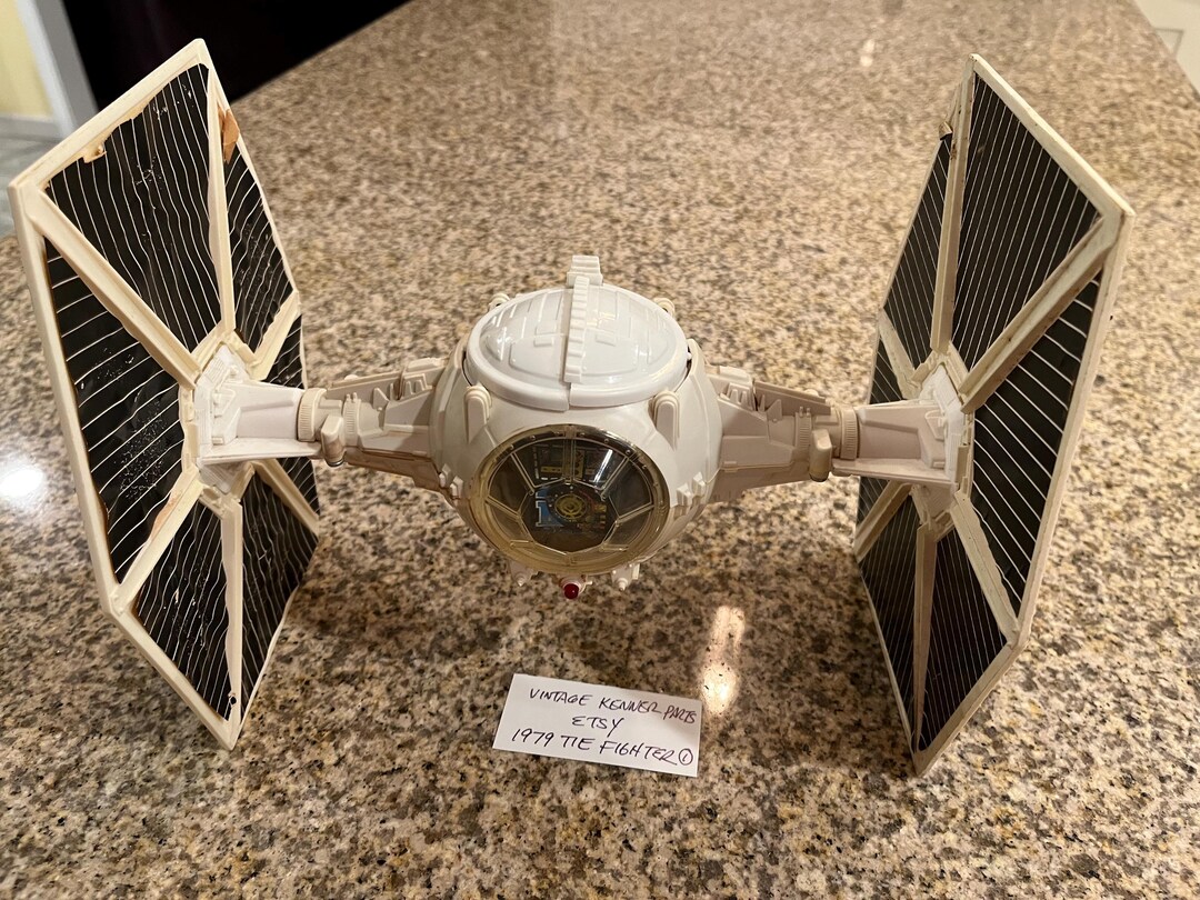 1979 Kenner White TIE Fighter - 100% Working, Original and Complete ...