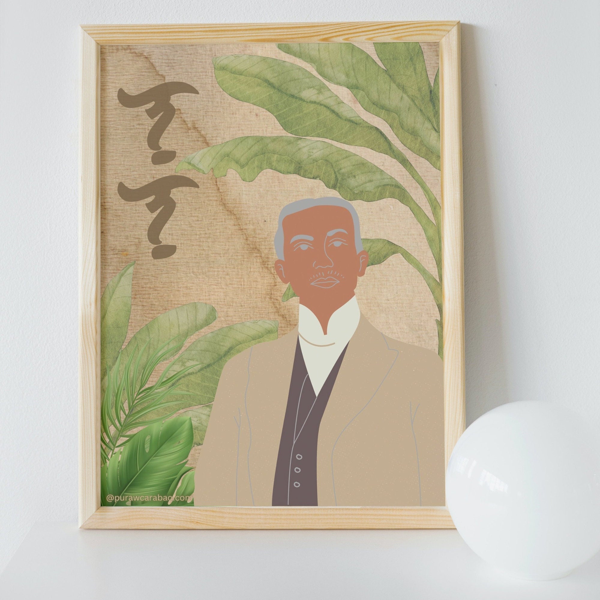 Filipino Lolo Art | Baybayin Art | Lolo | Philippines Gift | Filipino ...