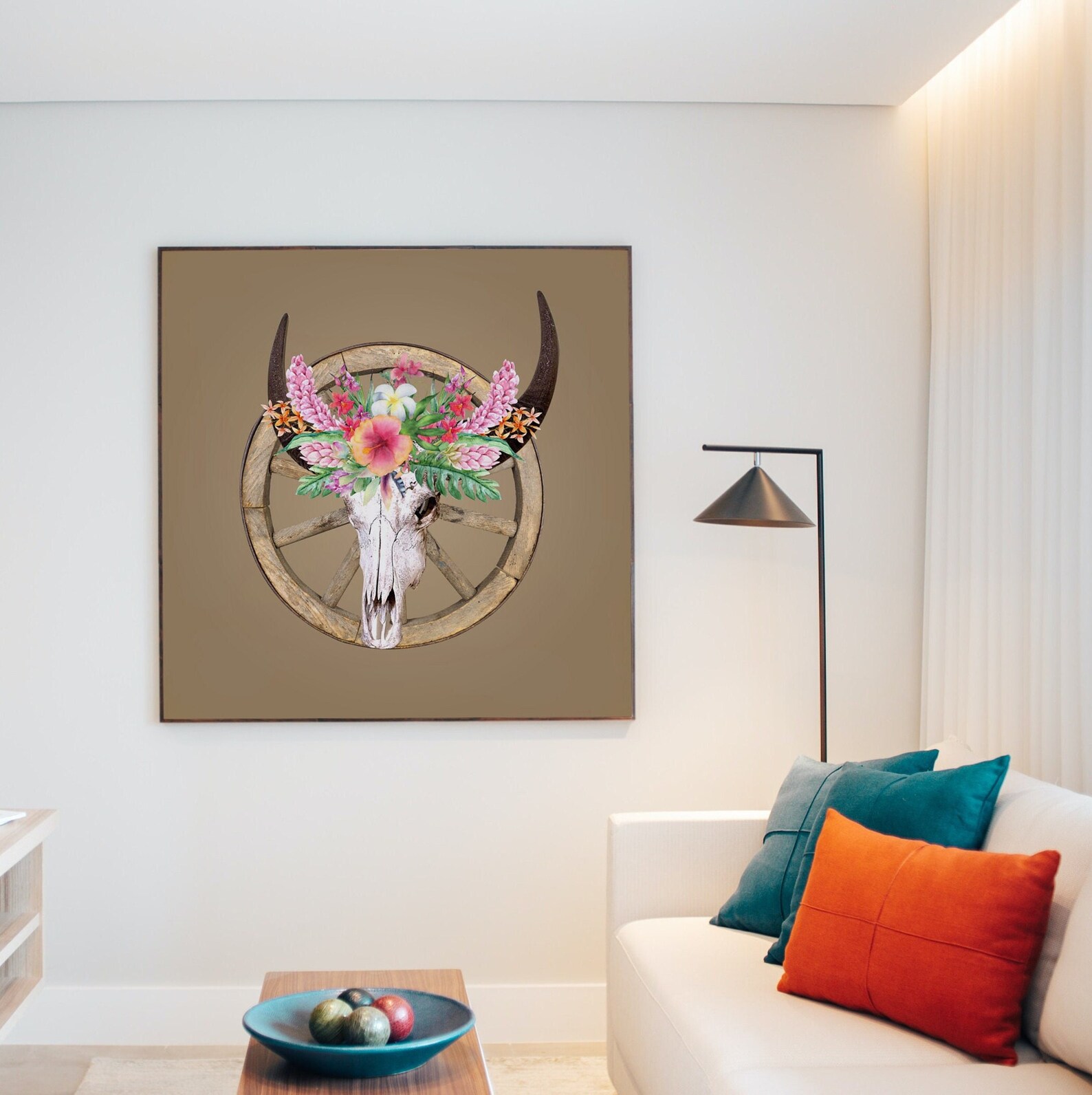 Carabao Skull Art | Philippine Carabao Art | Filipino Gifts ...