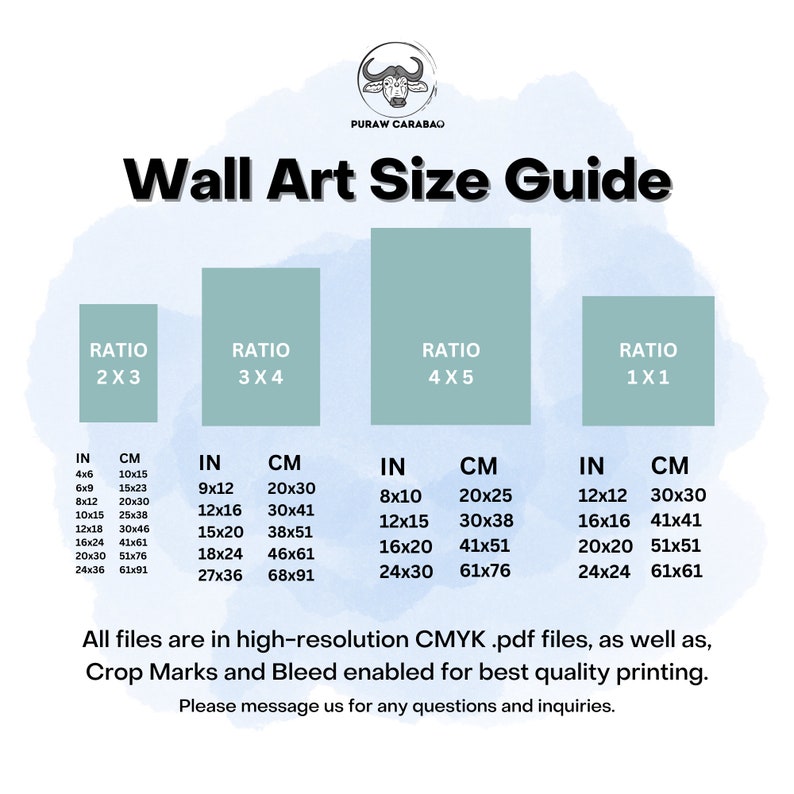 Filipino Carabao Art Carabao Artwork DIGITAL Art - Etsy