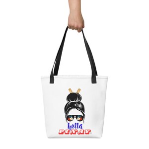 Hella Pinay Tote Bag | Filipino Tote Bag | Pinay Tote Bag | Filipino ...