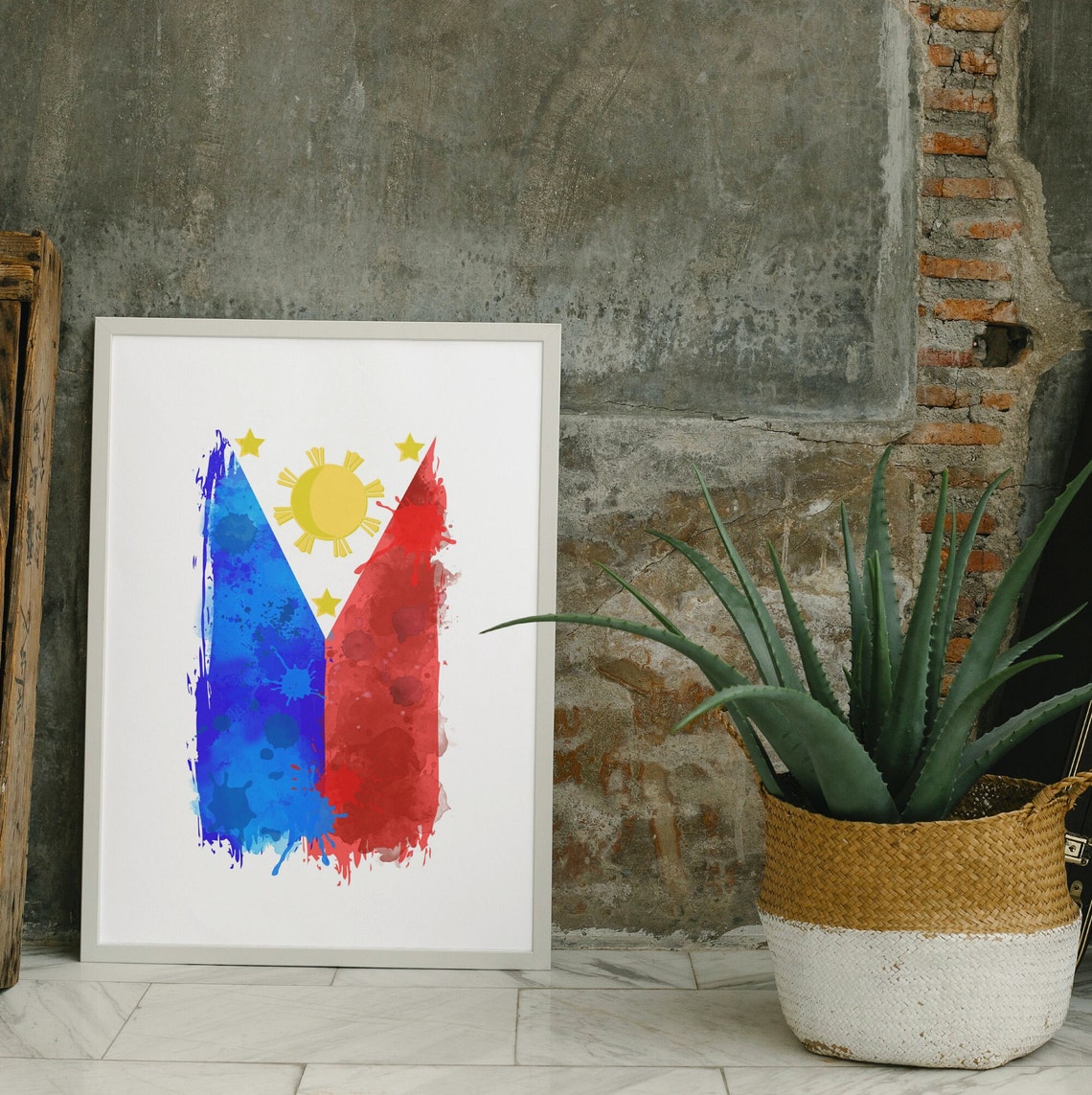Philippine Flag Art | Filipino Flag | Digital Art| Filipino Gifts ...