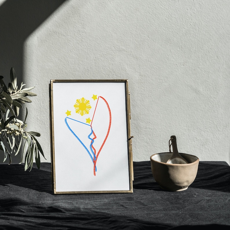 Heart of Philippines Art | Filipino Gifts | Heart | Philippines Art ...