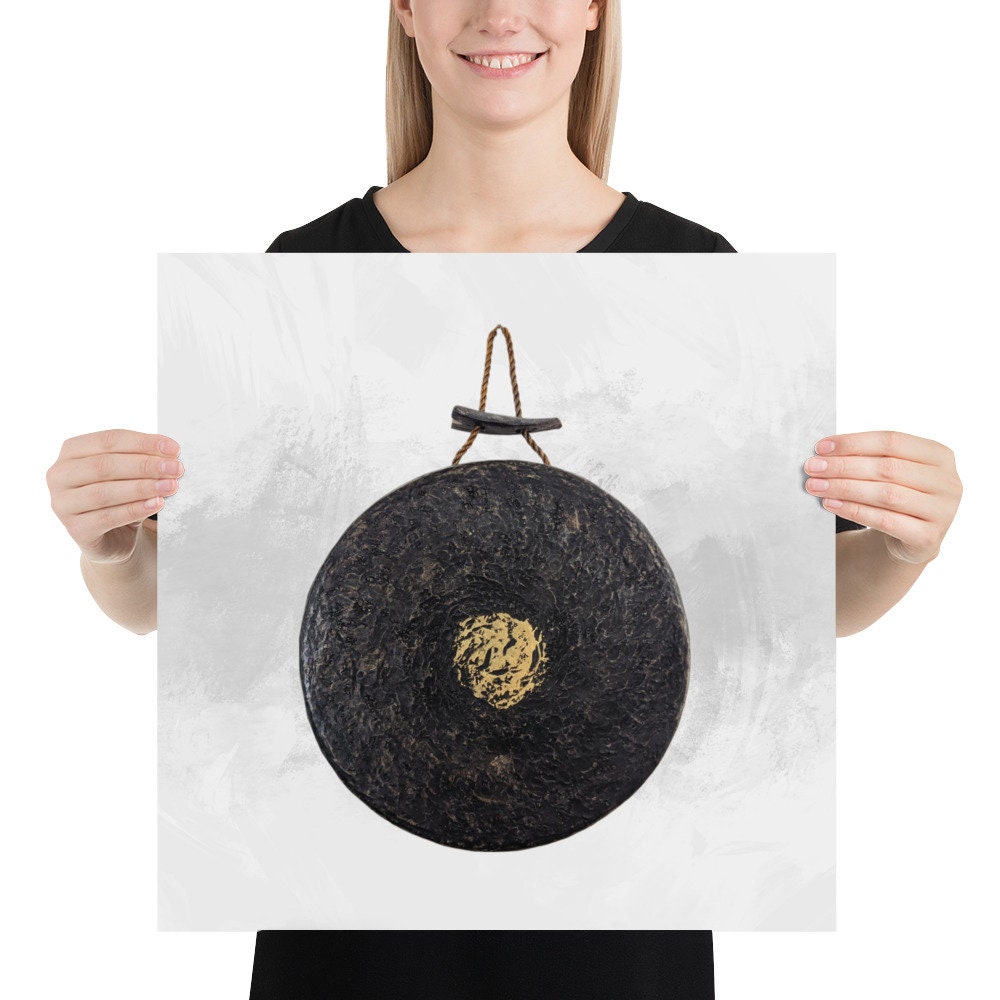 Gangsa Art PRINT | Filipino Gangsa | Filipino Gong Art | Igorot Gangsa ...