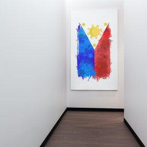 Philippine Flag Art | Filipino Flag | Digital Art| Filipino Gifts ...