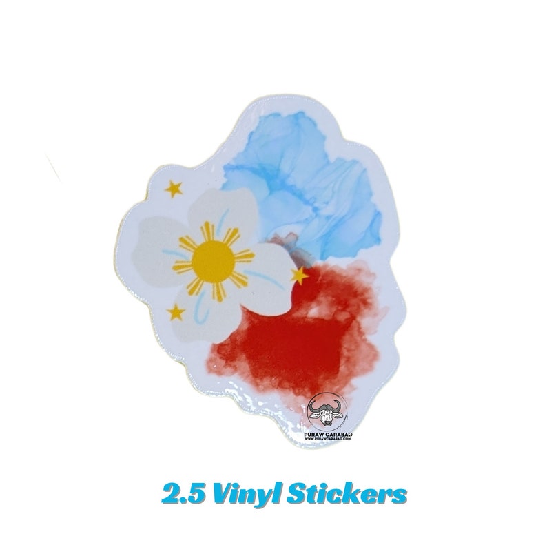 Filipino Butterfly Flag Vinyl Sticker Philippine Flag Sticker Filipino ...