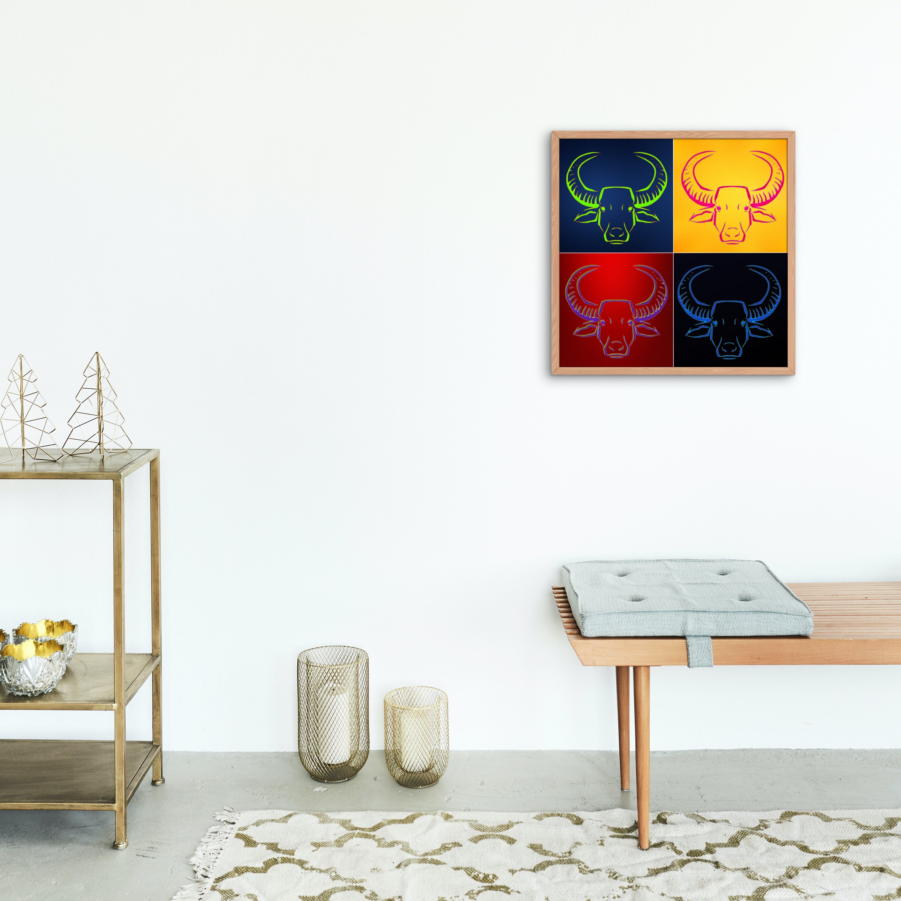 Carabao Pop Art | Philippine Carabao Art | Filipino Gift | Philippine ...
