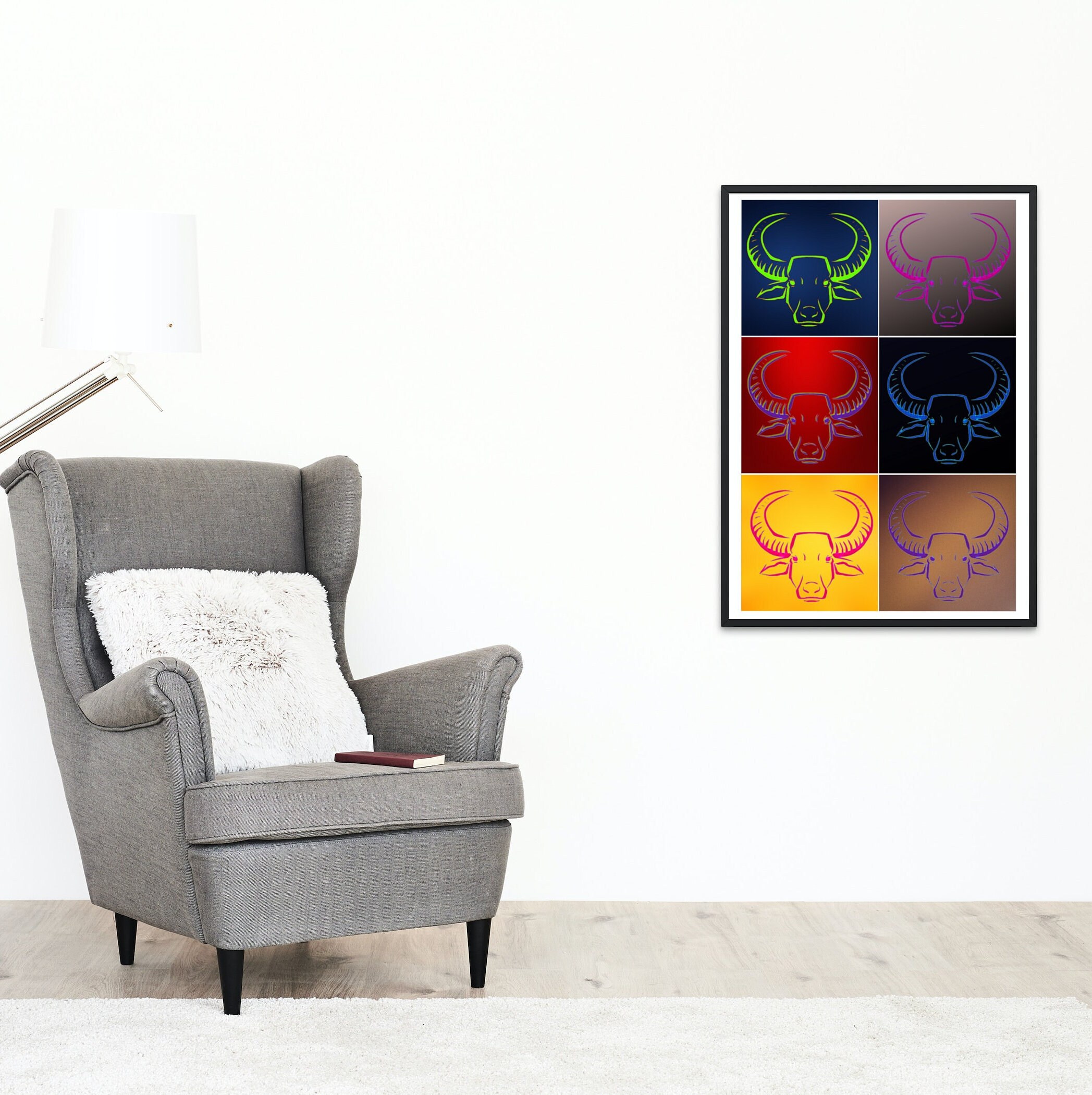 Carabao Pop Art | Asian Carabao Art | Filipino Gift | Philippine ...