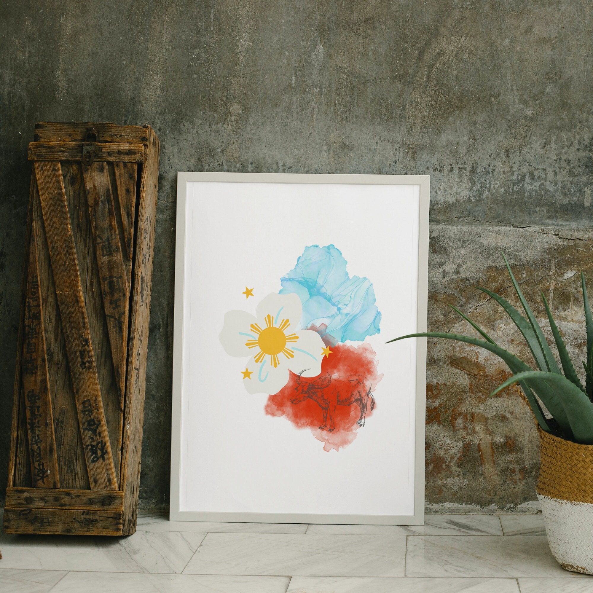 Filipino Carabao Art | Carabao Artwork | DIGITAL Art | Filipino Gifts ...