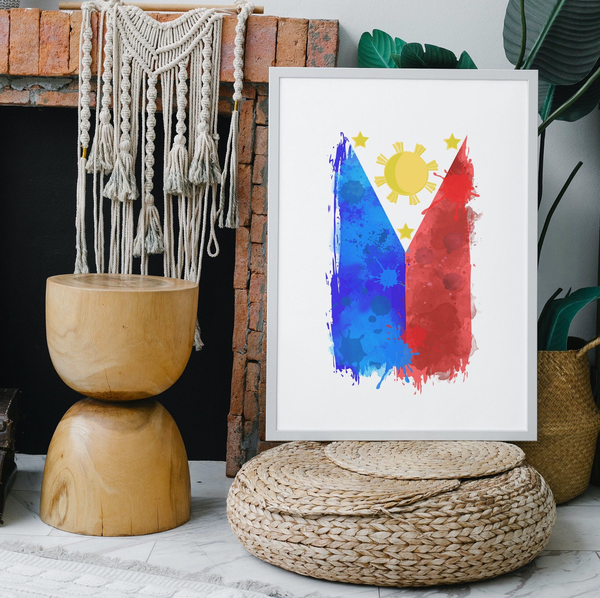 Philippine Flag Art | Filipino Flag | Digital Art| Filipino Gifts ...