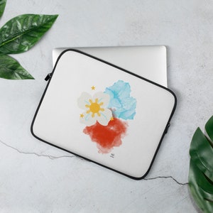 Filipino Butterfly Flag Art Laptop Sleeve | Filipino Laptop Cover ...