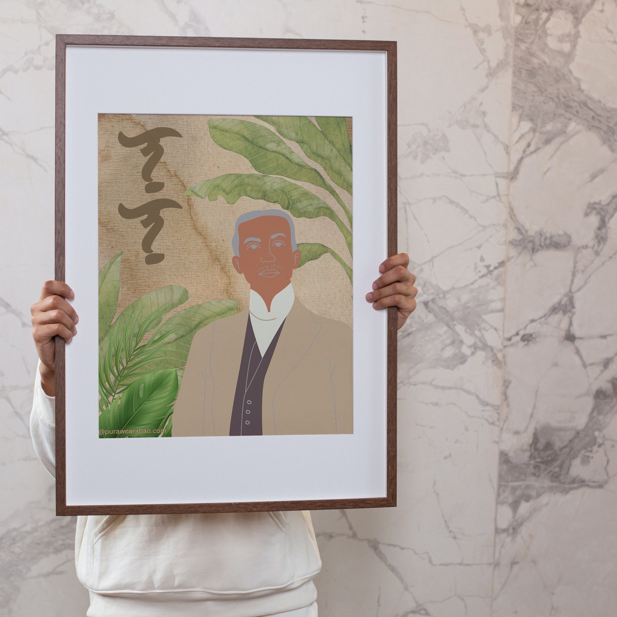 Filipino Lolo Art Baybayin Art Lolo Philippines Gift Filipino Art ...