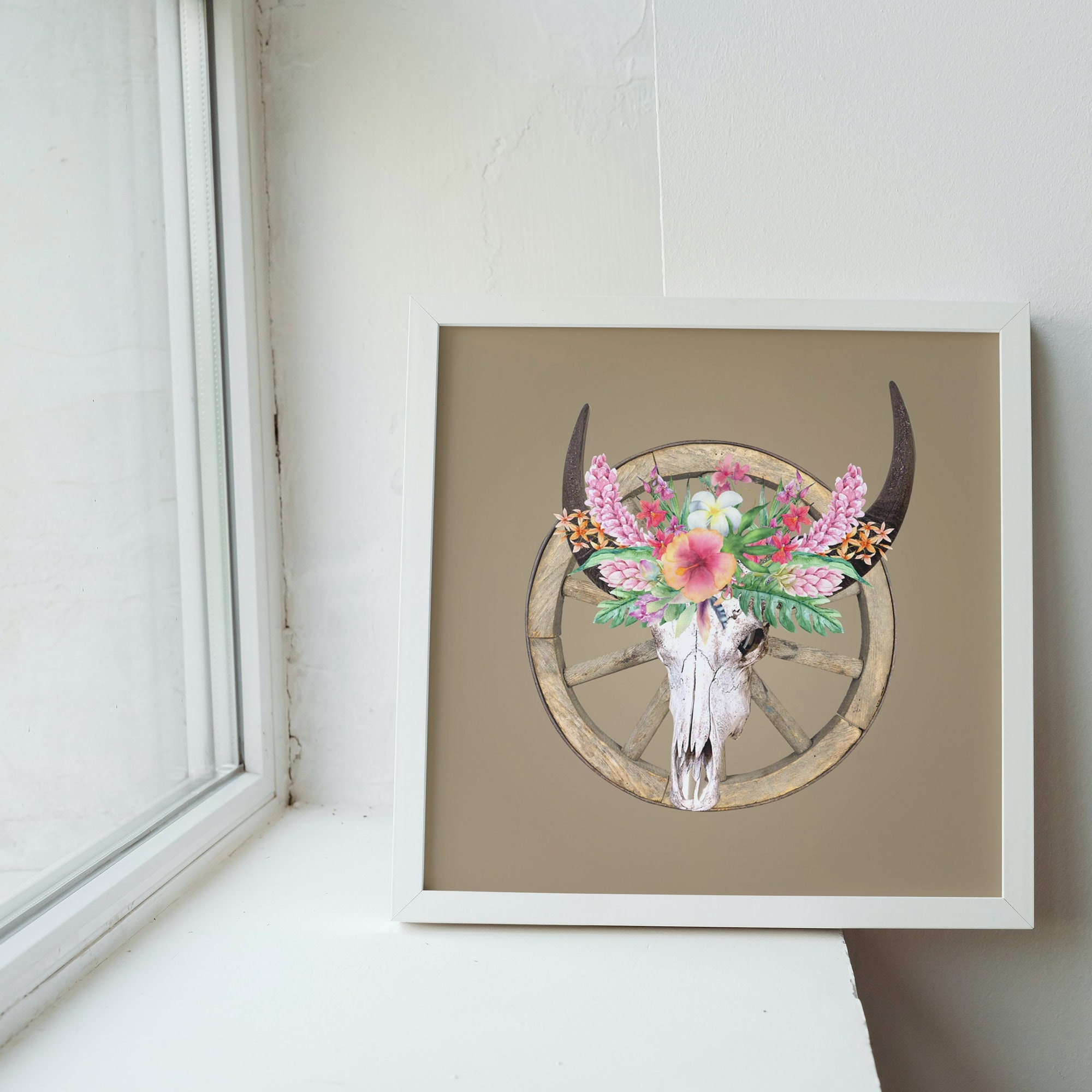 Carabao Skull Art Philippine Carabao Art Filipino Gifts Philippine Art ...