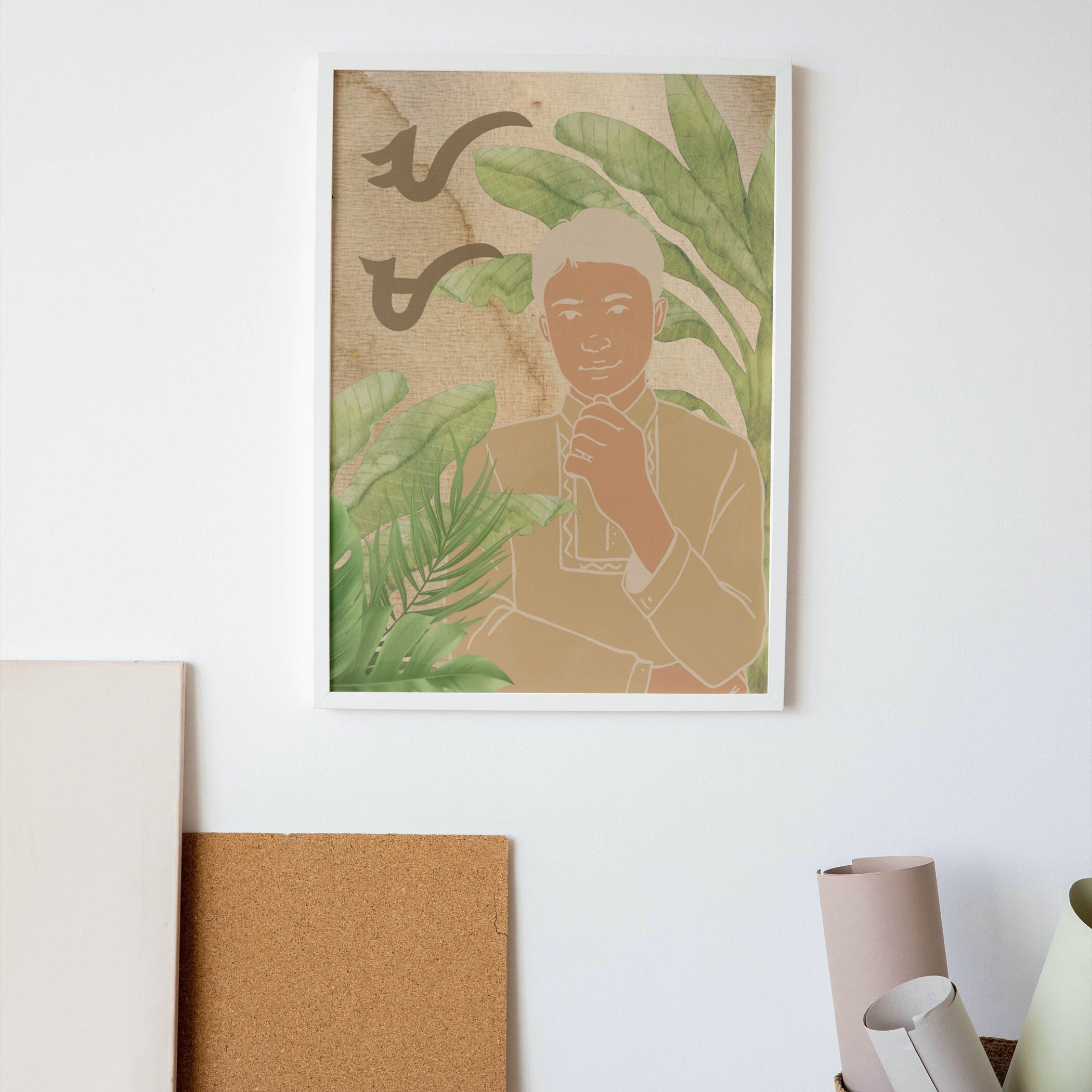 Filipino Dad Art | Baybayin Art | Fathers | Philippine Art | Filipino ...