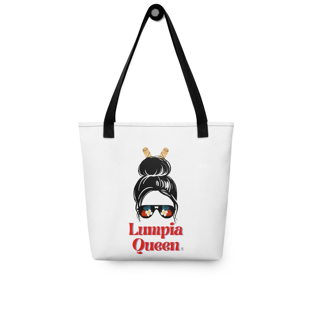 Filipino Lumpia Queen Tote Bag | Lumpia Tote Bag | Eggroll Tote Bag ...