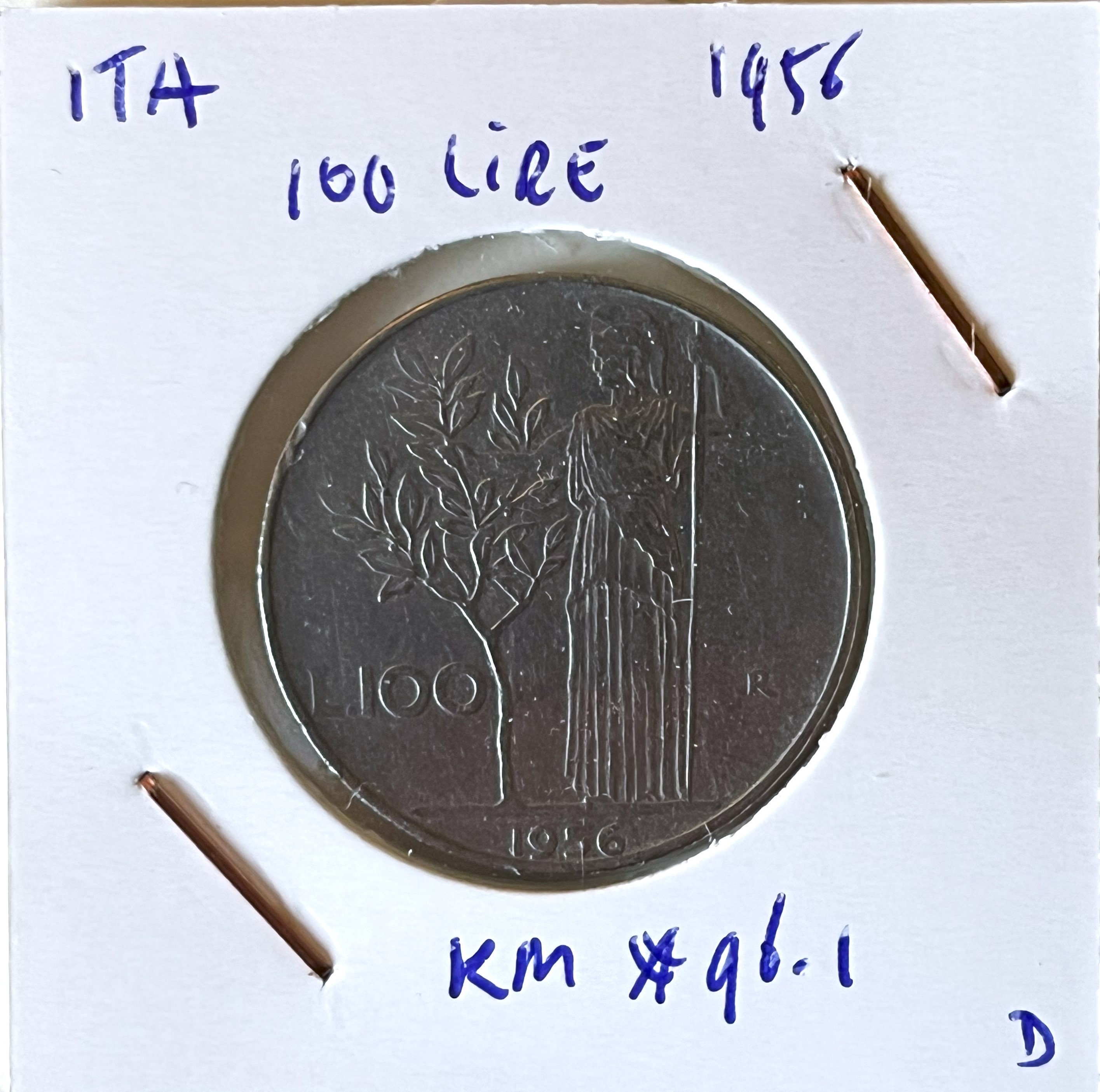 Italian Lire Coins 10, 100, 200 and 500L From 1954-1992; Including ...