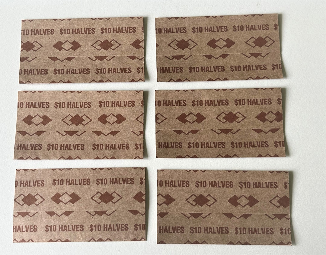 Vintage US Coin Wrappers for Halves, Quarters, Dimes, Nickels and ...