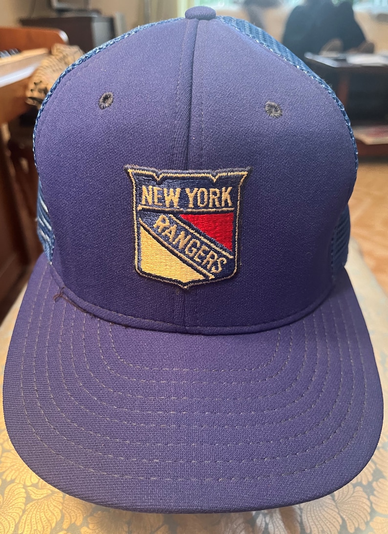NY Rangers Baseball Cap From the 1980s - Etsy