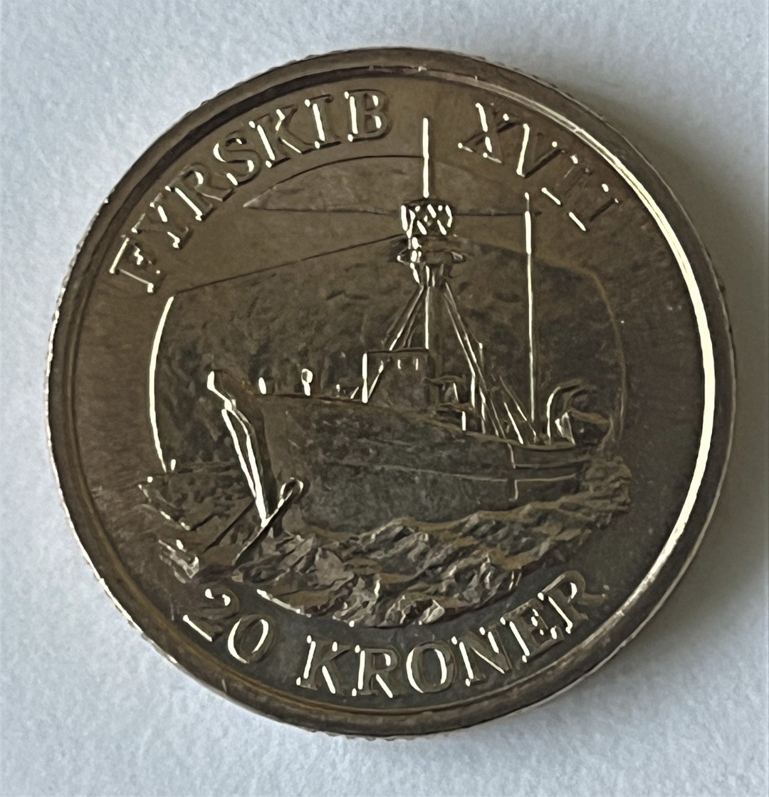 Denmark 20 Kroner - Various Thematic Coins From the Ships Coins Series ...