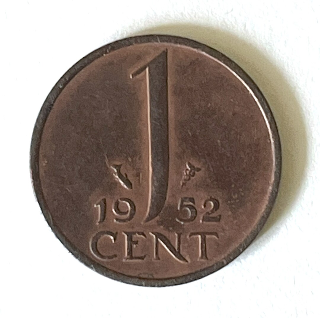 Netherlands Pre-euro Bronze 1c and 5c Coin - Various Years: 1952-2000 ...