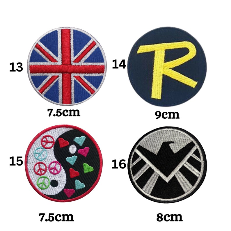 Most Popular Round Flag Doctor Who Iron on Patch Embroidered - Etsy