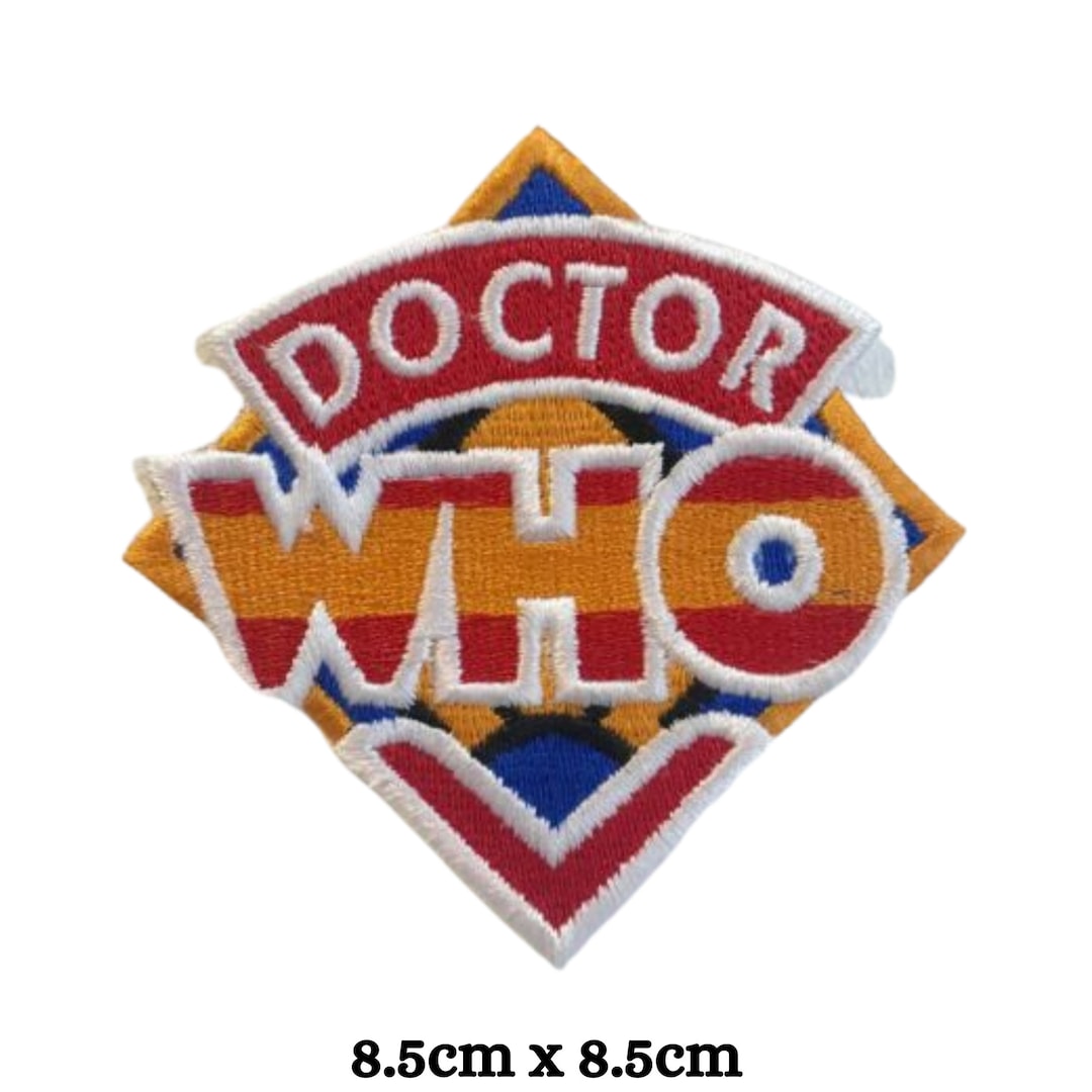 Doctor Who Series Logo Iron on Embroidery Patch Sew on Applique ...