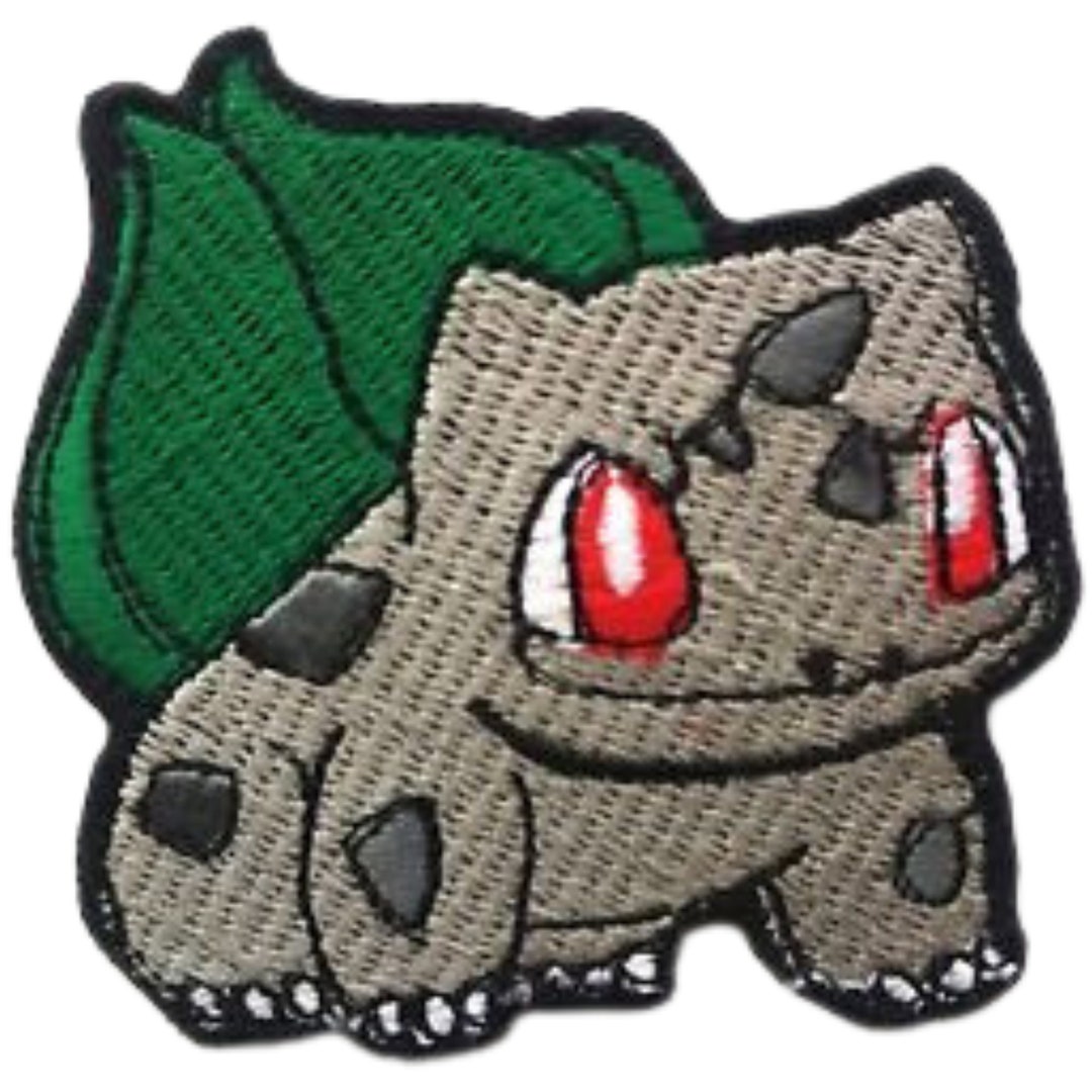 Pokemon Bulbasaur Cute Character Badge Clothing Jacket Shirt Iron on Sew on Embroidered Patch - Etsy